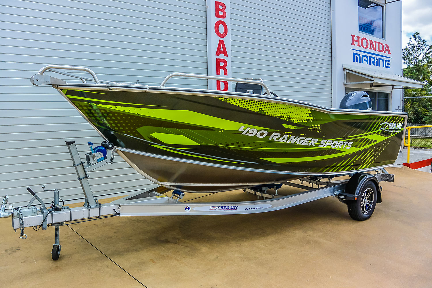 Sea Jay 490 Ranger Sports (side console) | Aluminum Boats | Whitewater ...
