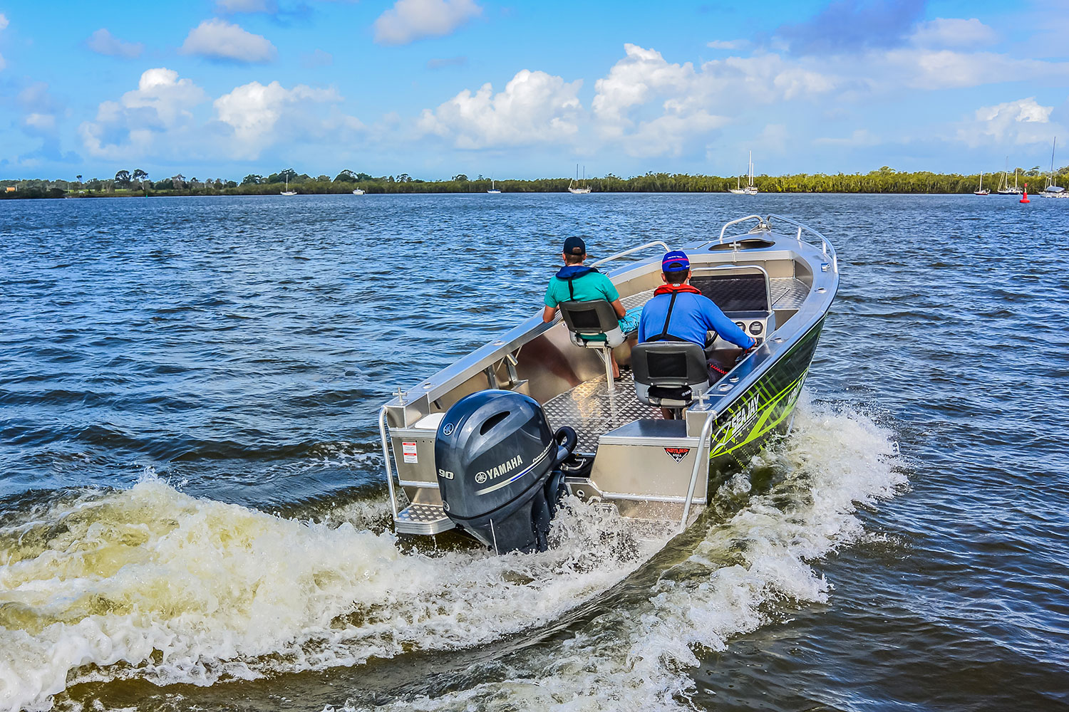 Sea Jay 490 Ranger Sports (side console) | Aluminum Boats | Whitewater ...